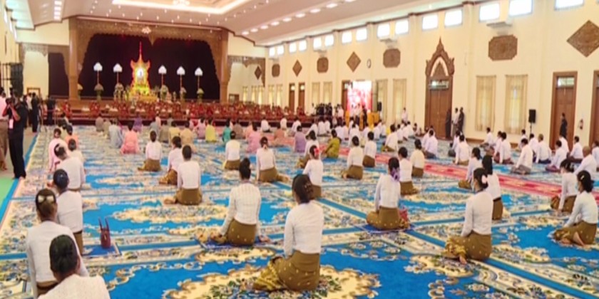 Kathina Robe Offering Ceremony: Over 112.9 million kyats worth ...