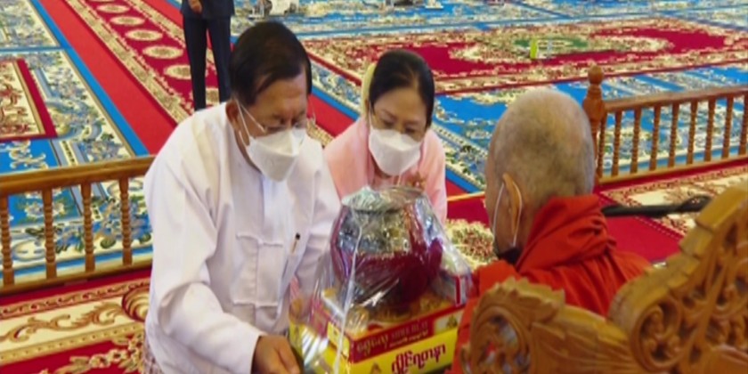 Kathina Robe Offering Ceremony: Over 112.9 million kyats worth ...