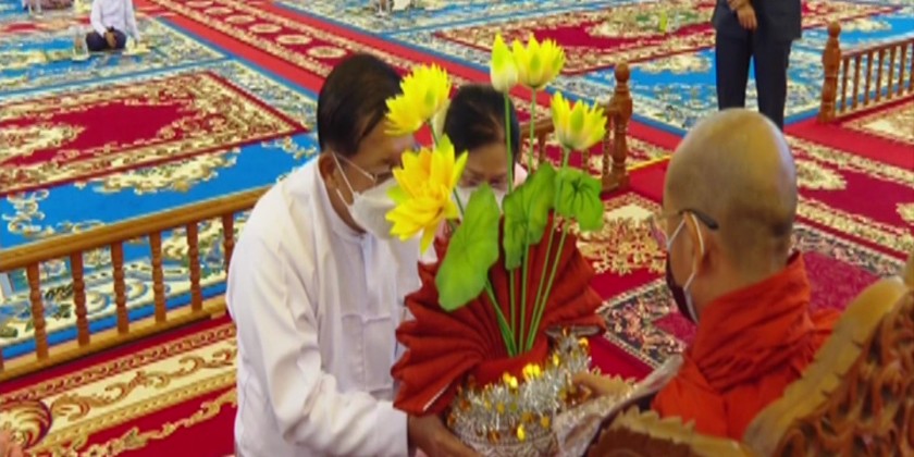 Kathina Robe Offering Ceremony: Over 112.9 million kyats worth ...