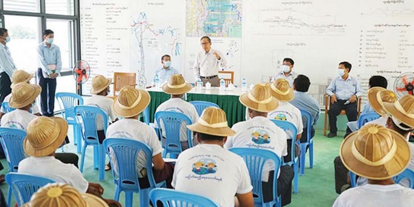 Agriculture Development: MoALI Union Minister Tours to Meikhitla and ...