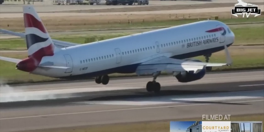 BA plane tail strikes on Heathrow landing attempt | Myanmar ...