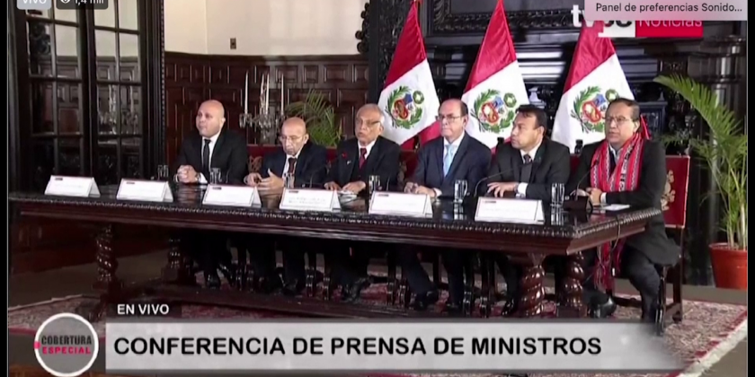 Castillo meets with new head of Peru's Congress | Myanmar International TV